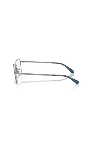 Armani Exchange 53mm Irregular Optical Glasses - Grey