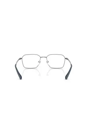 Armani Exchange 53mm Irregular Optical Glasses - Grey