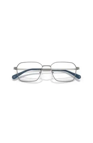 Armani Exchange 53mm Irregular Optical Glasses - Grey