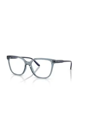 VOGUE EYEWEAR 54mm Square Optical Glasses - Blue