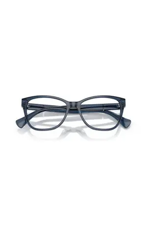 Ralph Lauren 53mm Butterfly Optical Glasses - Blue