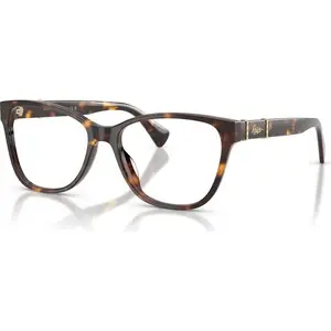 Ralph Lauren 53mm Butterfly Optical Glasses - Brown