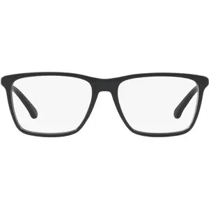 Brooks Brothers 57mm Square Optical Glasses - Black