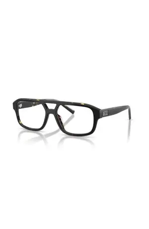 DIESEL® 55mm Pilot Optical Glasses - Black