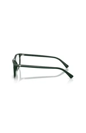 Emporio Armani 54mm Rectangle Optical Glasses - Green
