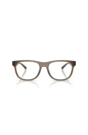 ARNETTE 55mm Rectangle Optical Glasses - Brown