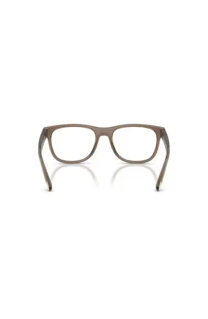 ARNETTE 55mm Rectangle Optical Glasses - Brown