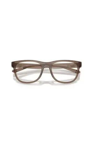 ARNETTE 55mm Rectangle Optical Glasses - Brown