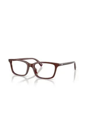 Emporio Armani 51mm Cat Eye Optical Glasses - Brown