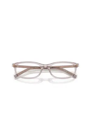Prada 53mm Irregular Optical Glasses - Violet