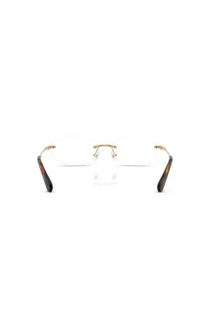 SWAROVSKI 56mm Oval Optical Glasses - Gold