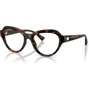 JIMMY CHOO 51mm Butterfly Optical Glasses - Tortoise