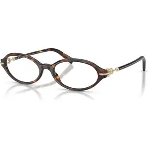 Tiffany & Co. 53mm Oval Optical Glasses - Tortoise