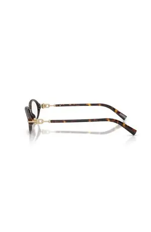 Tiffany & Co. 53mm Oval Optical Glasses - Tortoise