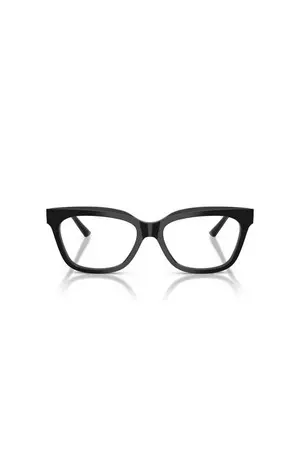 JIMMY CHOO 52mm Rectangle Optical Glasses - Black