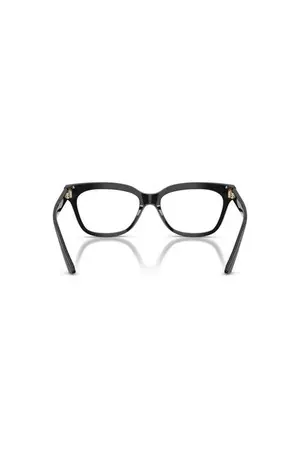 JIMMY CHOO 52mm Rectangle Optical Glasses - Black