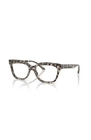JIMMY CHOO 52mm Rectangle Optical Glasses - Grey