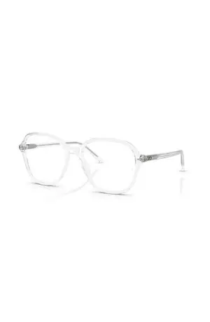 Ray-ban 54mm Square Optical Glasses - Transparent