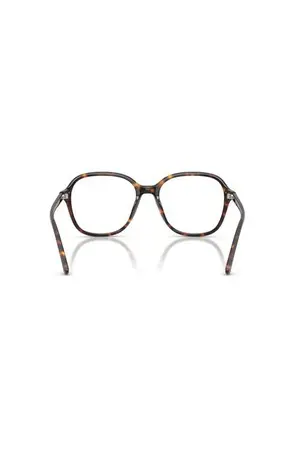 Ray-ban 56mm Square Optical Glasses - Tortoise