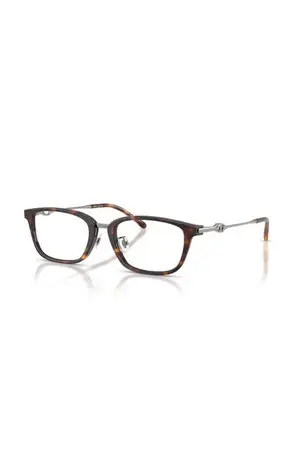 DIESEL® 52mm Square Optical Glasses - Tortoise