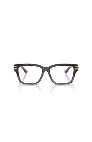 Dolce & Gabbana 52mm Rectangle Optical Glasses - Violet