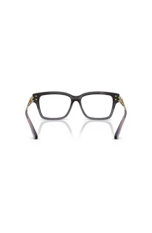 Dolce & Gabbana 52mm Rectangle Optical Glasses - Violet