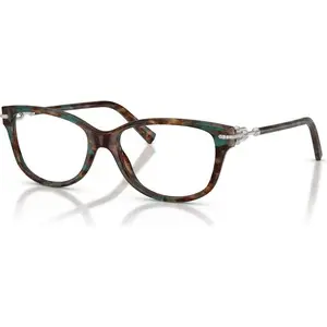 Tiffany & Co. 54mm Cat Eye Optical Glasses - Tortoise