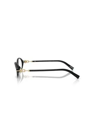 Tiffany & Co. 51mm Oval Optical Glasses - Black