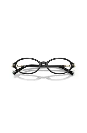 Tiffany & Co. 51mm Oval Optical Glasses - Black
