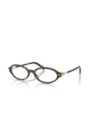 Tiffany & Co. 51mm Oval Optical Glasses - Tortoise
