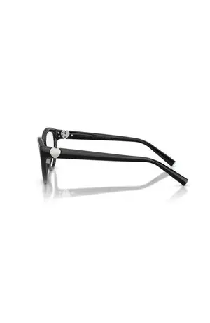 Tiffany & Co. 55mm Cat Eye Optical Glasses - Black