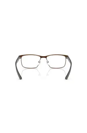 Armani Exchange 58mm Rectangle Optical Glasses
