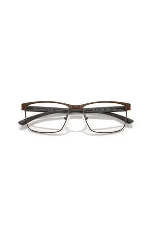 Armani Exchange 58mm Rectangle Optical Glasses