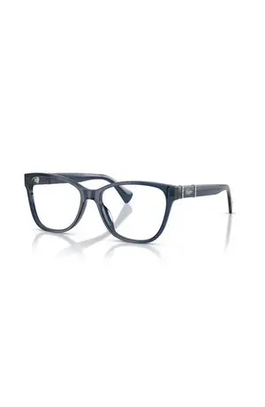 Ralph Lauren 55mm Butterfly Optical Glasses - Blue