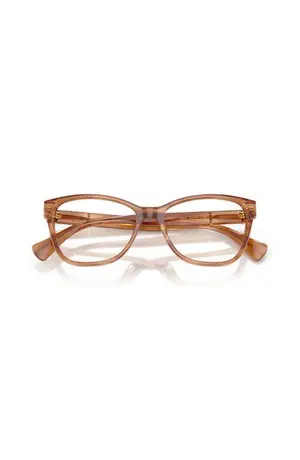 Ralph Lauren 55mm Butterfly Optical Glasses - Tortoise