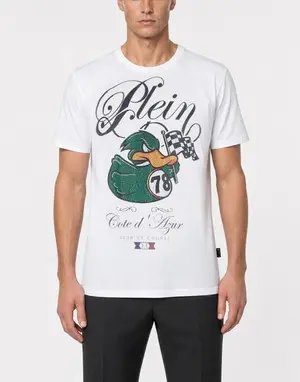 Philipp Plein T-shirt Round Neck Ss Duck