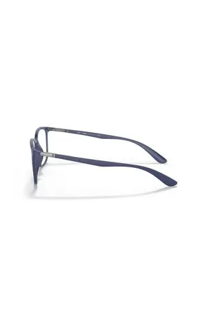 Ray-ban 56mm Square Optical Glasses - Blue