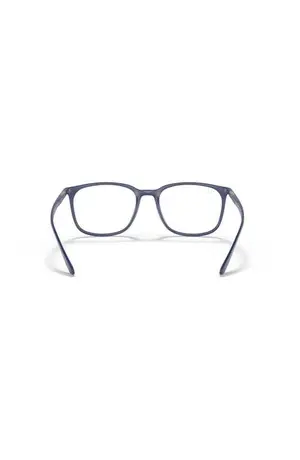 Ray-ban 56mm Square Optical Glasses - Blue