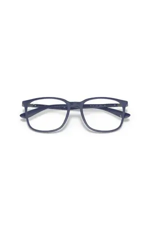 Ray-ban 56mm Square Optical Glasses - Blue