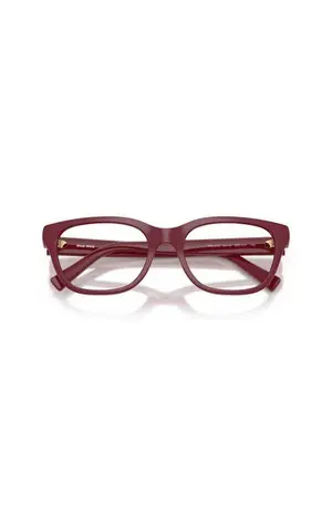 Miu Miu 52mm Square Optical Glasses