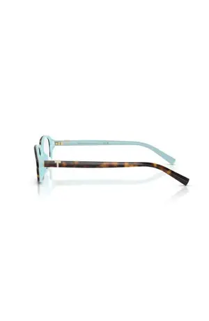 Tiffany & Co. 52mm Rectangle Optical Glasses - Brown