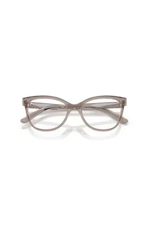VOGUE EYEWEAR 53mm Phantos Optical Glasses - Brown