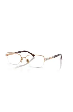 VOGUE EYEWEAR 54mm Rectangle Optical Glasses - Pink