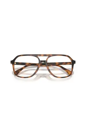Versace 55mm Square Optical Glasses