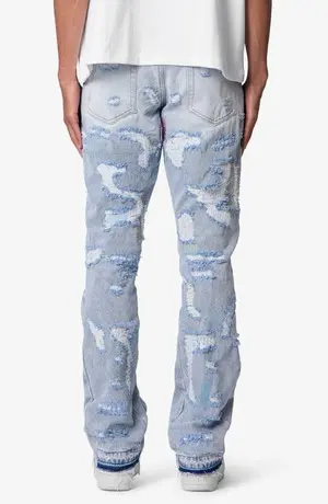 Mnml B570 Distressed Flare Jeans