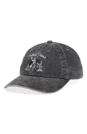 PALMES Western Baseball Cap - Charcoal
