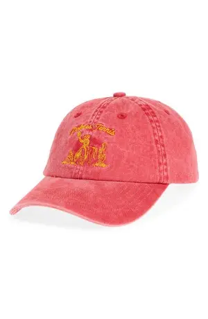 PALMES Western Baseball Cap - Red