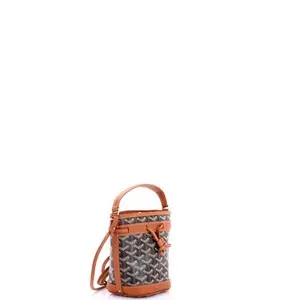 Goyard Petit Flot Bucket Bag Coated Canvas Mini