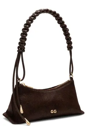 Cult Gaia Osa Calf Hair Shoulder Bag