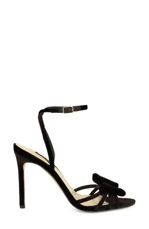 Nine West Queana Ankle Strap Sandal - Dark Brown